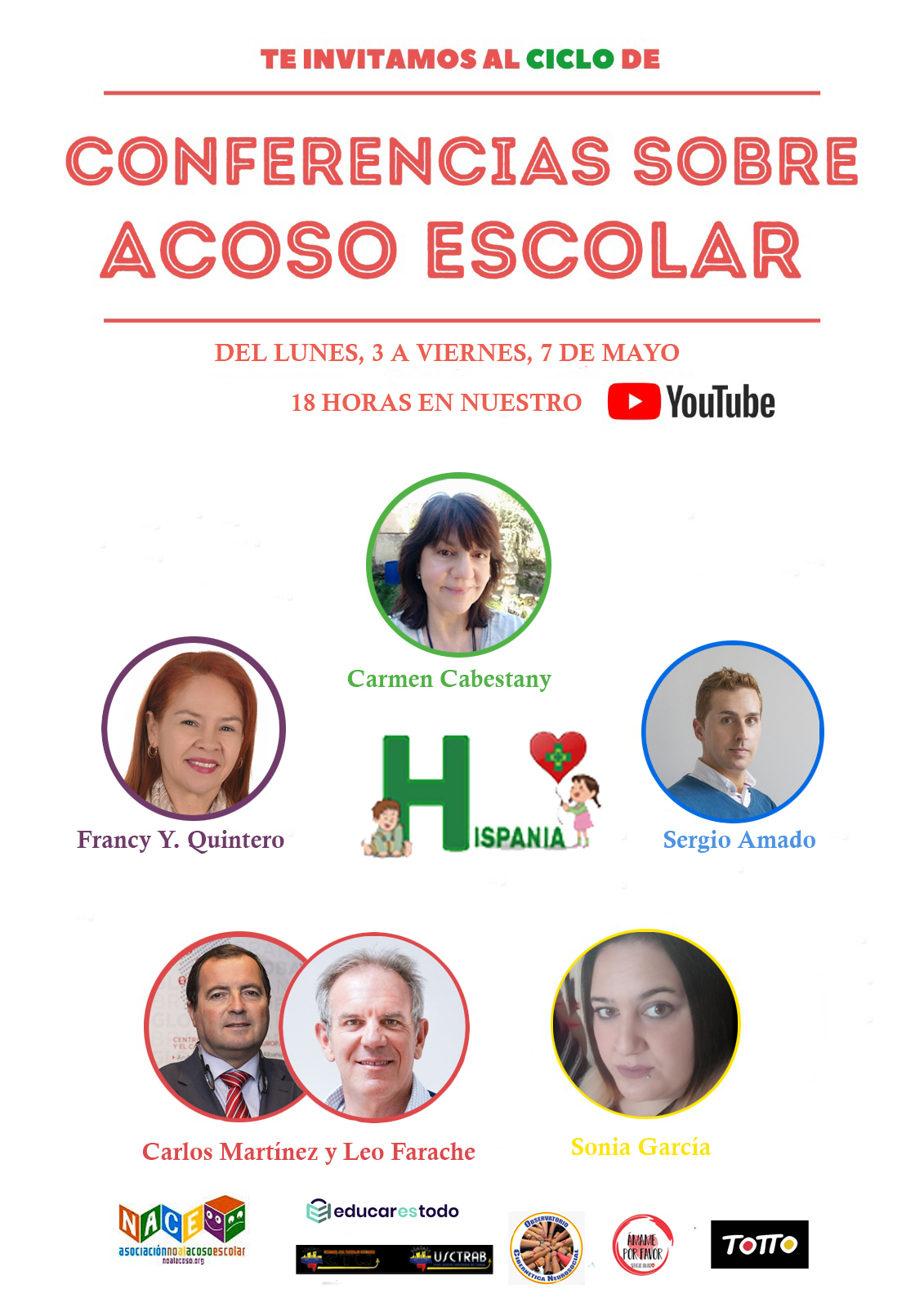 2 de Mayo - HISPANIA SUMA - Día Internacional contra el bullying